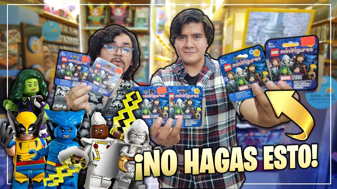Vamos a Comprar las Figuras de LEGO MARVEL (Termina Mal 😔😢) | El Tio ...