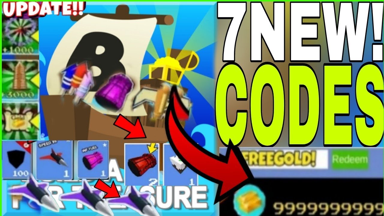 Limited NEW😮UPDATE ALL NEW SECRET WORKING CODES BUILD A BOAT FOR ...