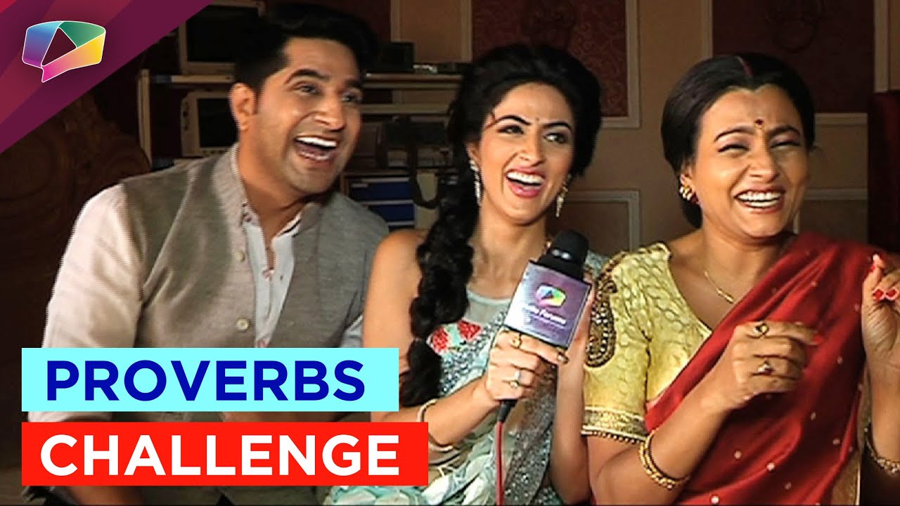Cast of Thapki take up the proverb challenge! - YouTube