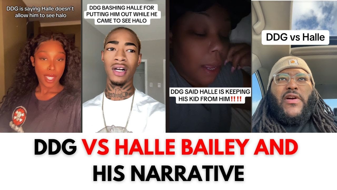DDG Vs HALLE BAILEY And His Narrative #DDG #HalleBailey - YouTube