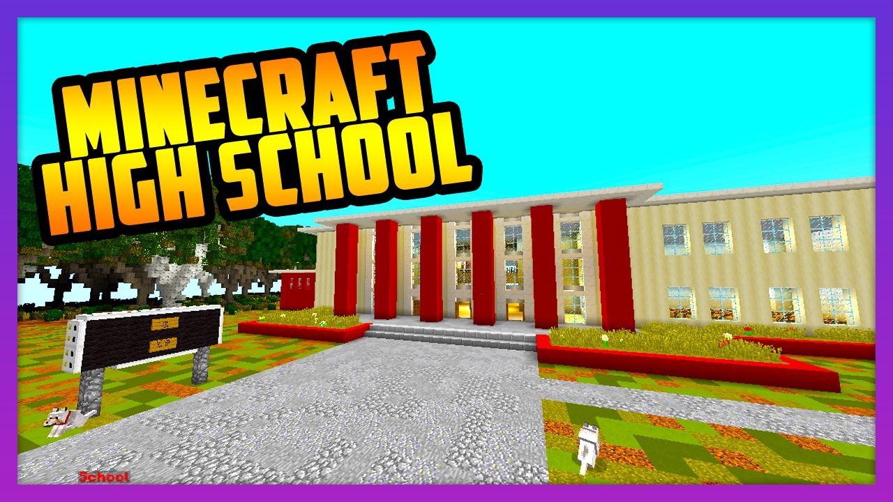 Minecraft High School - First Day of School! - YouTube