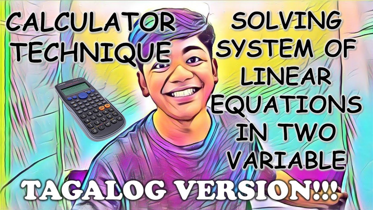 Calculator Technique Solving System Of Linear Equations In Two calculator-technique-solving-system-of-linear-equations-in-two