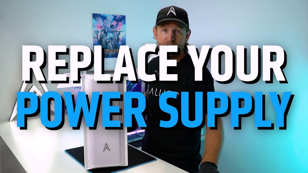 How to replace your PSU - YouTube