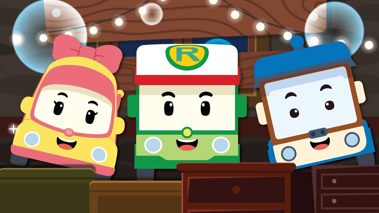 POLI's Friends│POLI 10 Minute│Songs for Kids│Our Secret Base│Robocar ...