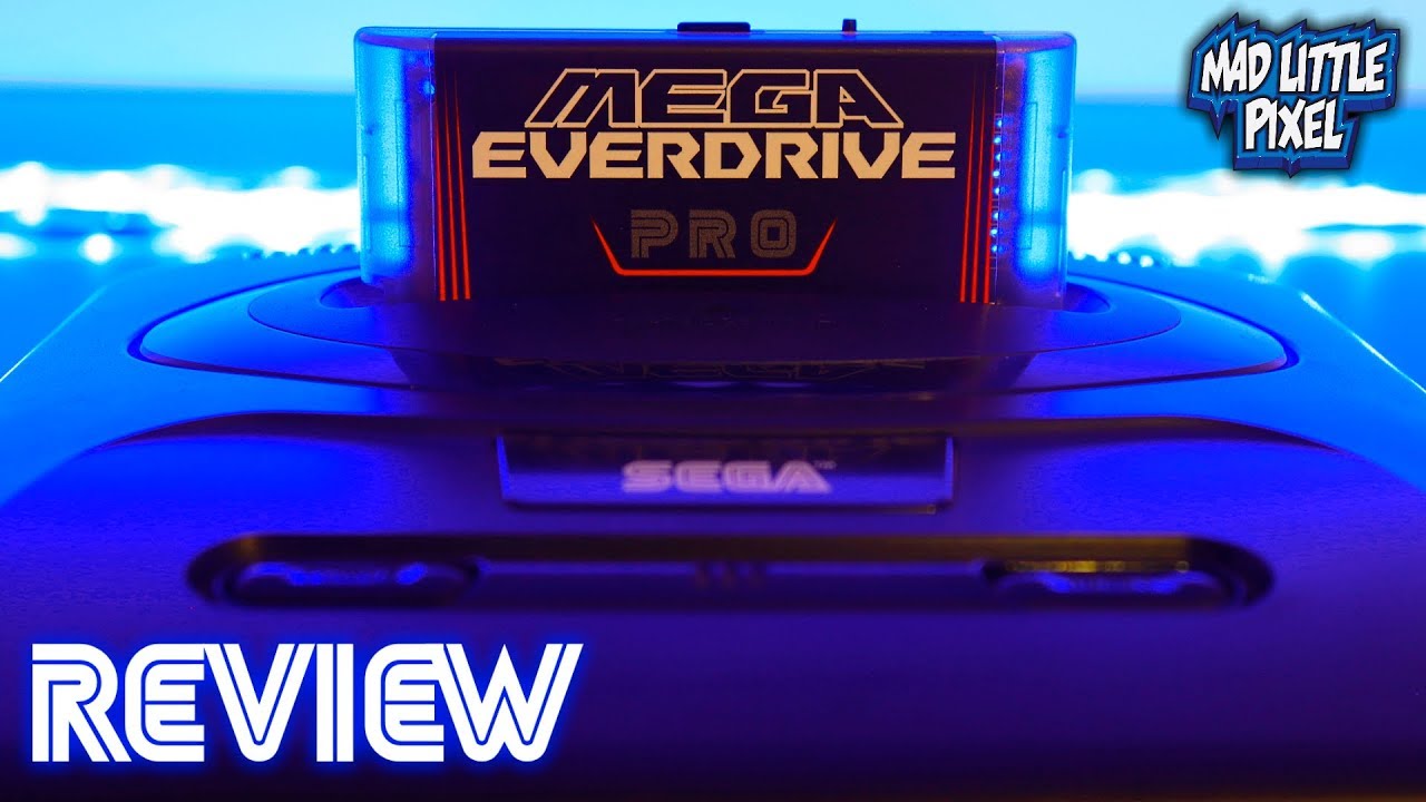 Mega Everdrive Pro Genesis Flashcart REVIEW! Sega CD, FPGA NES, Master ...