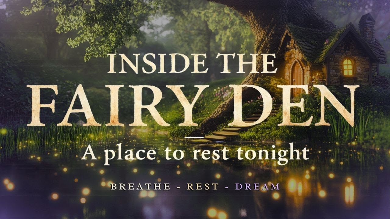 Inside the Fairy Den | Sleep Ambience for Soft Magic & Rest - YouTube