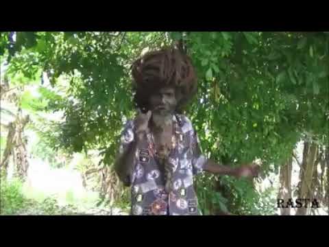 105 YEAR OLD RASTAMAN SINGING AND SMOKING - YouTube