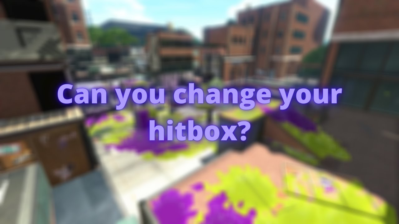Can you change your hitbox in Splatoon 2 ? - YouTube
