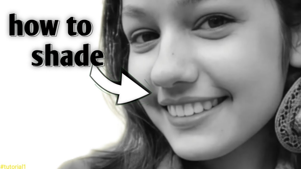 How to shade a face - YouTube