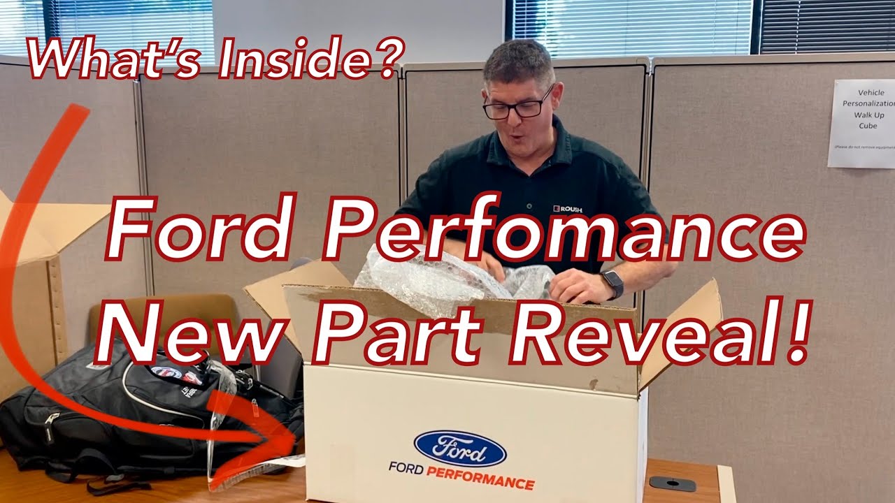 Unboxing a Never-Seen Ford Performance Engine Part! My Reaction - YouTube