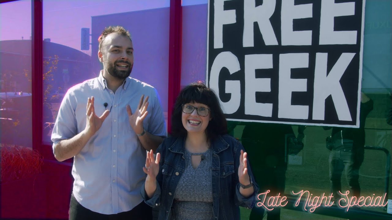 Free Geek - A Late Night Special segment - YouTube