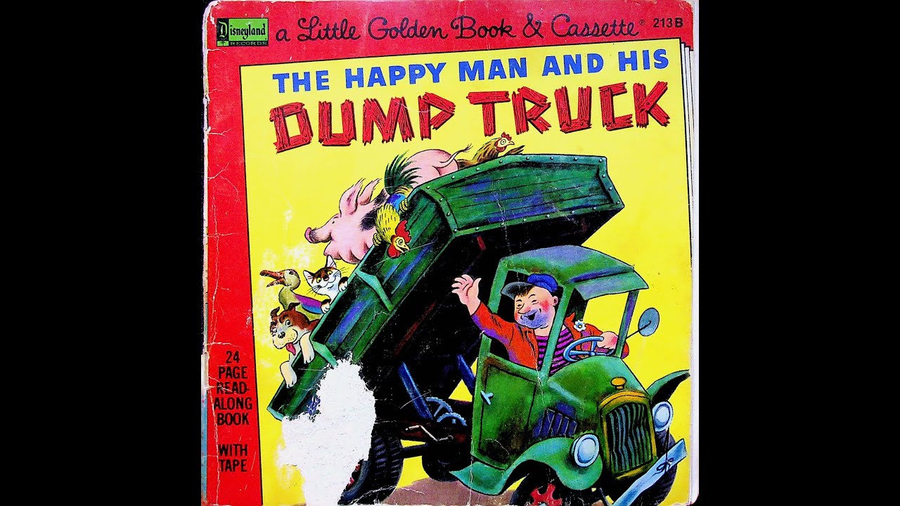 The Happy Man and His Dump Truck (Little Golden Book and Cassette ...
