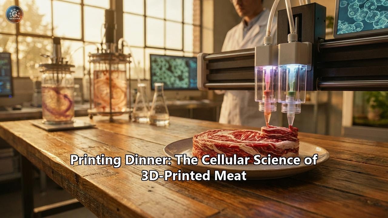 Printing Dinner: The Cellular Science of 3D-Printed Meat - YouTube