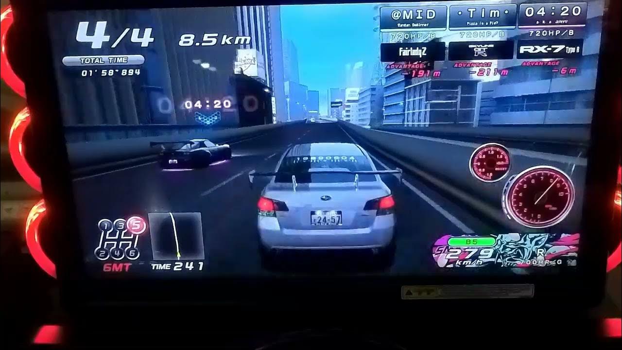 [對戰日常]灣岸競速6RR 湾岸マキシ 6RR WMMT 6RR LEGACY B4 2.5GT(BM9) 遺產號 家用車最後前功盡棄XD 1120 - YouTube