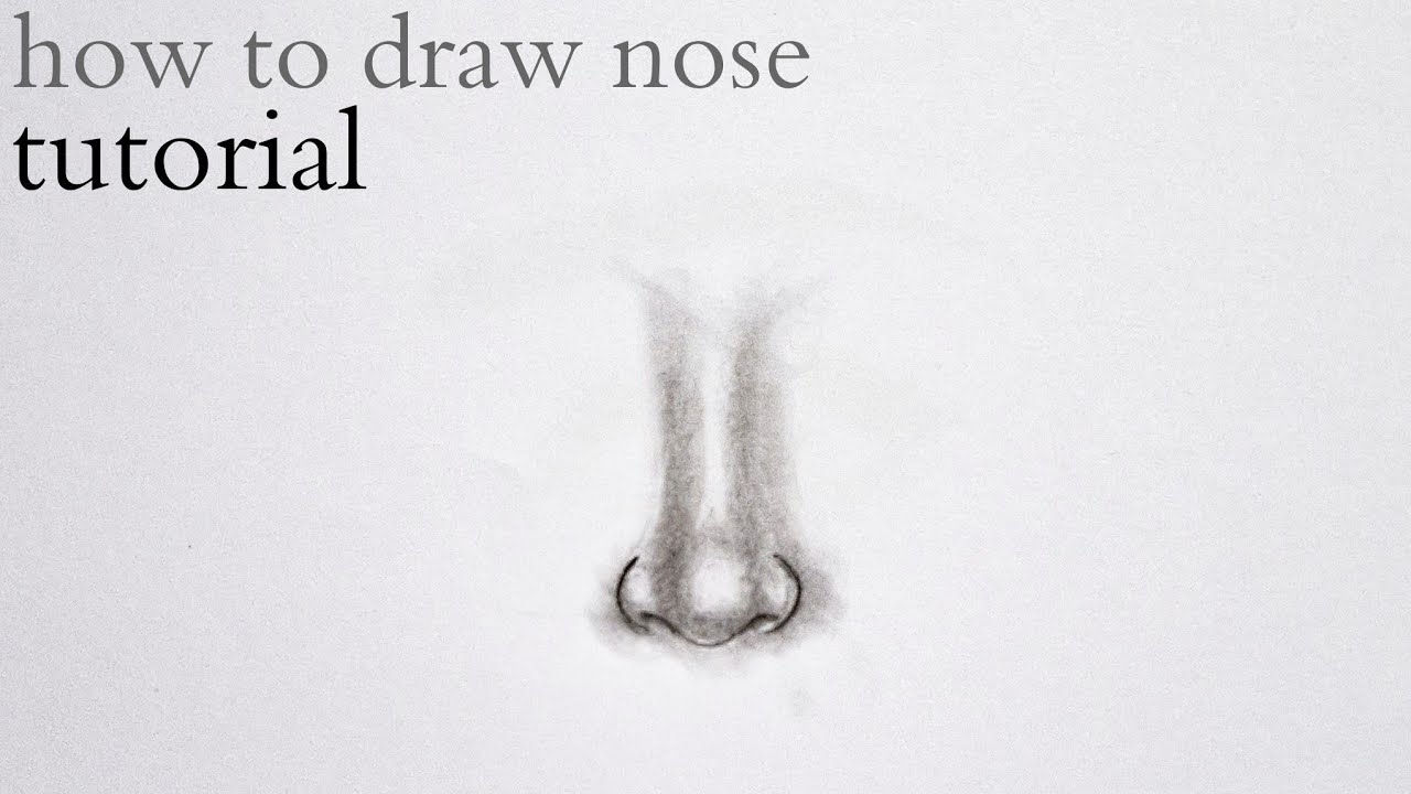 HOW TO DRAW NOSE /Step by step nose design tutorial - YouTube