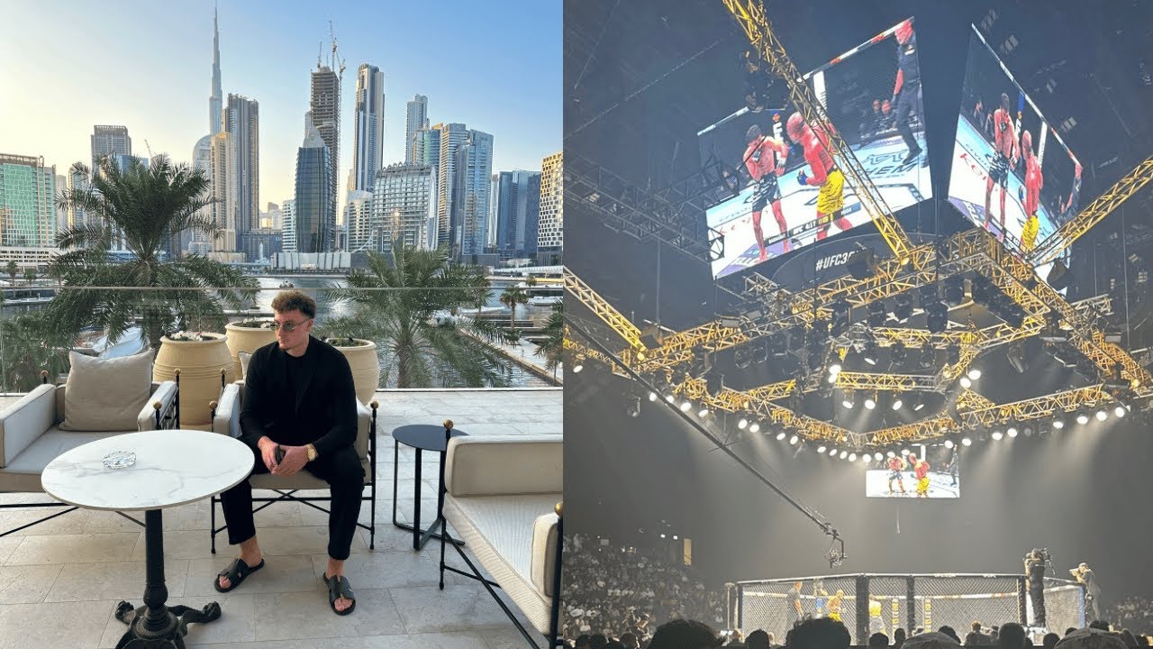 I Bought VIP Seats At UFC 308 - YouTube