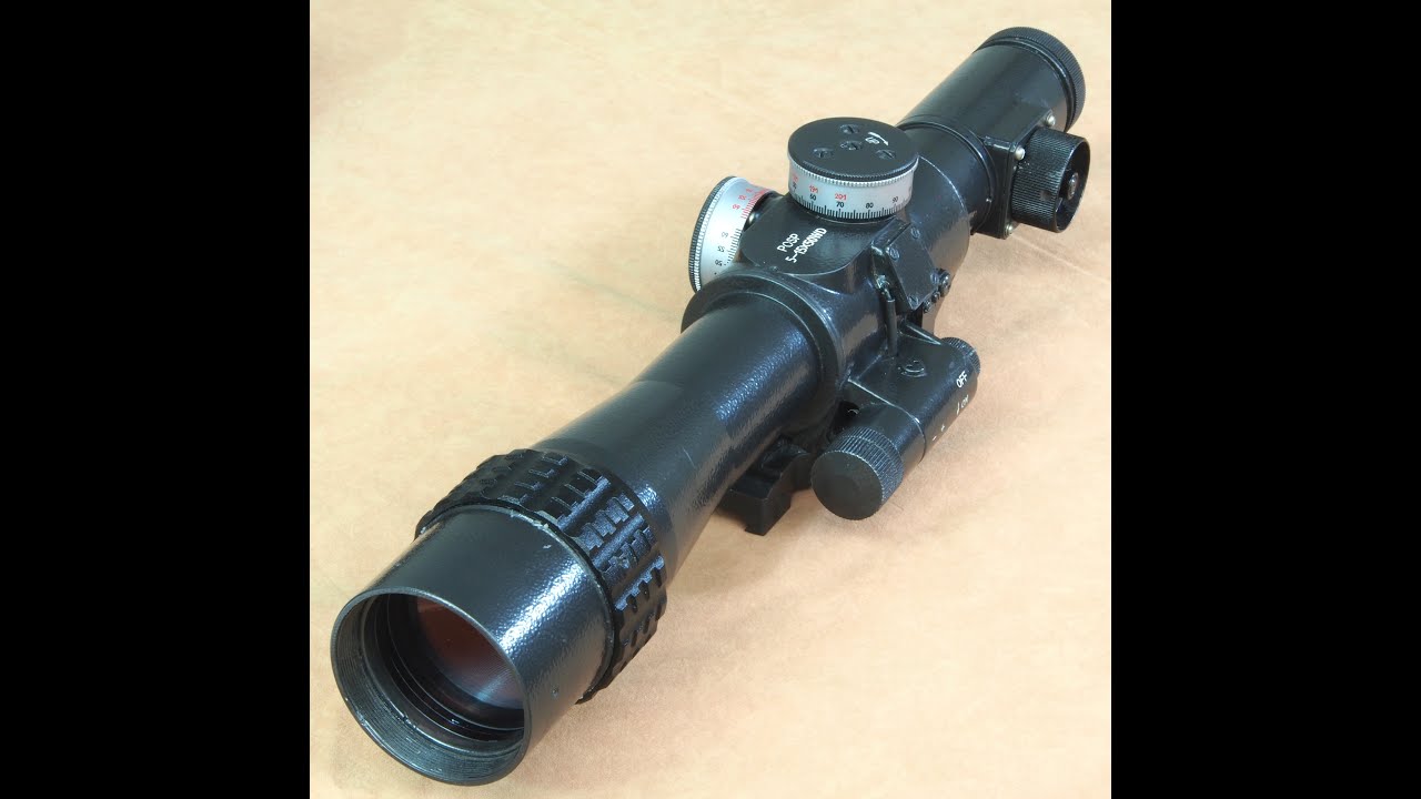 Zenit-Belomo 5-15x50 professional quality rifle scope. - YouTube