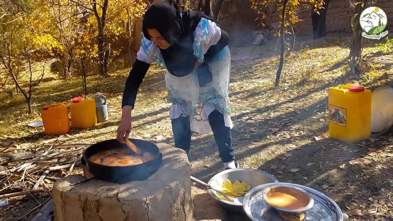 Cooking Pakawra Afghanistan Village Style | Green Village Time - YouTube