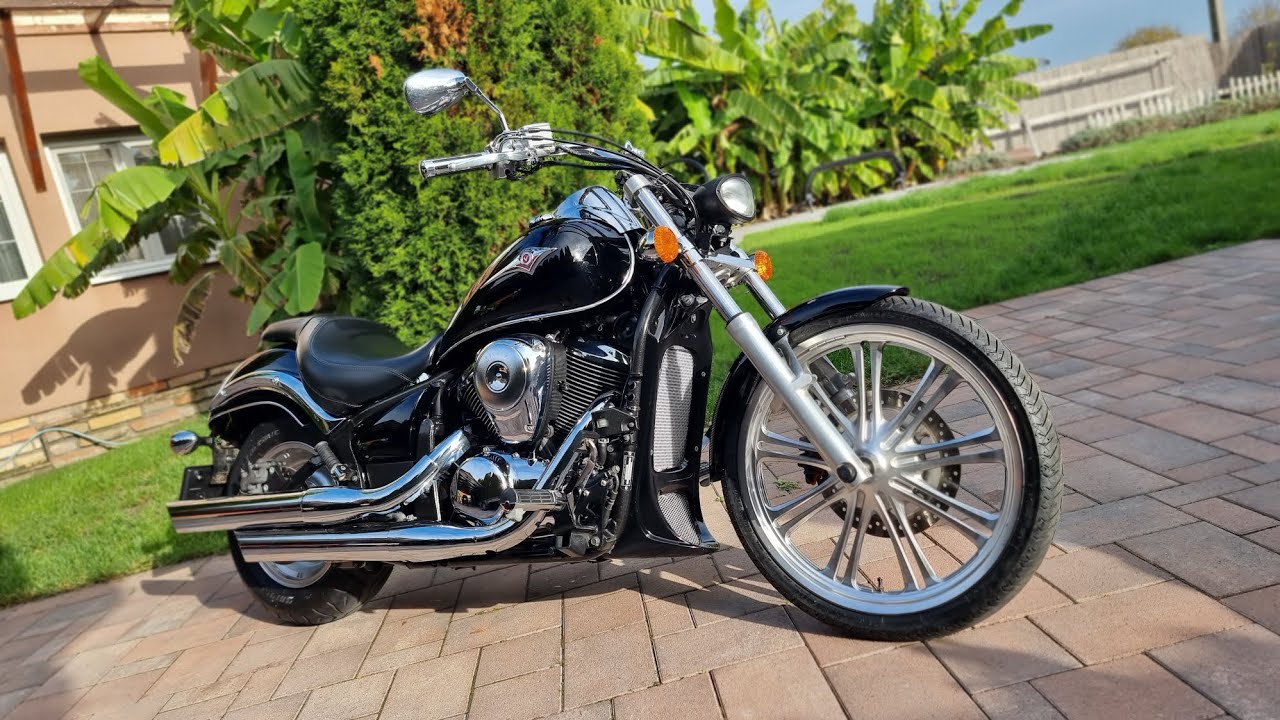 Elegem van ezekből😱🤯 Kawaski VN900 Custom 😁💖👌💥 - YouTube