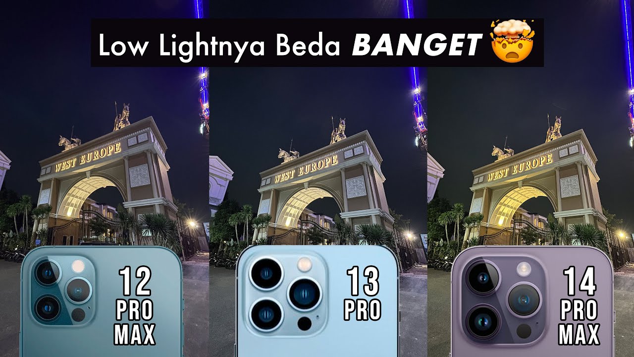 BATTLE KAMERA IPHONE 3 GENERASI IPhone 14 Pro Max Vs IPhone 13 Pro Vs