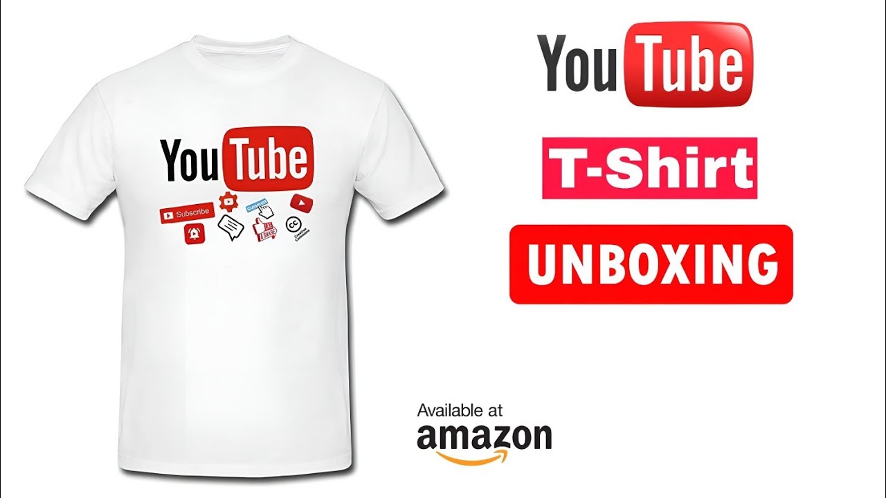 #YouTube T Shirt Unboxing In Odia||Google YouTube Logo Shirt ...