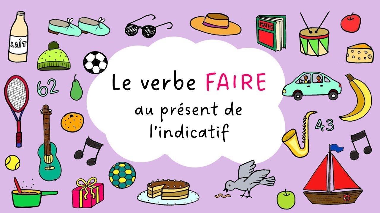 Le verbe FAIRE - The verb TO DO + EXAMPLES - YouTube