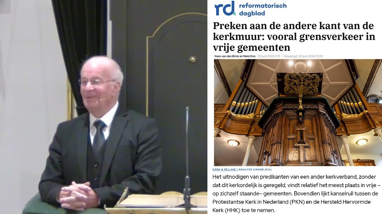 Het is een gruwel in de ogen van Christus, dat wij avondmaalstafel of ...