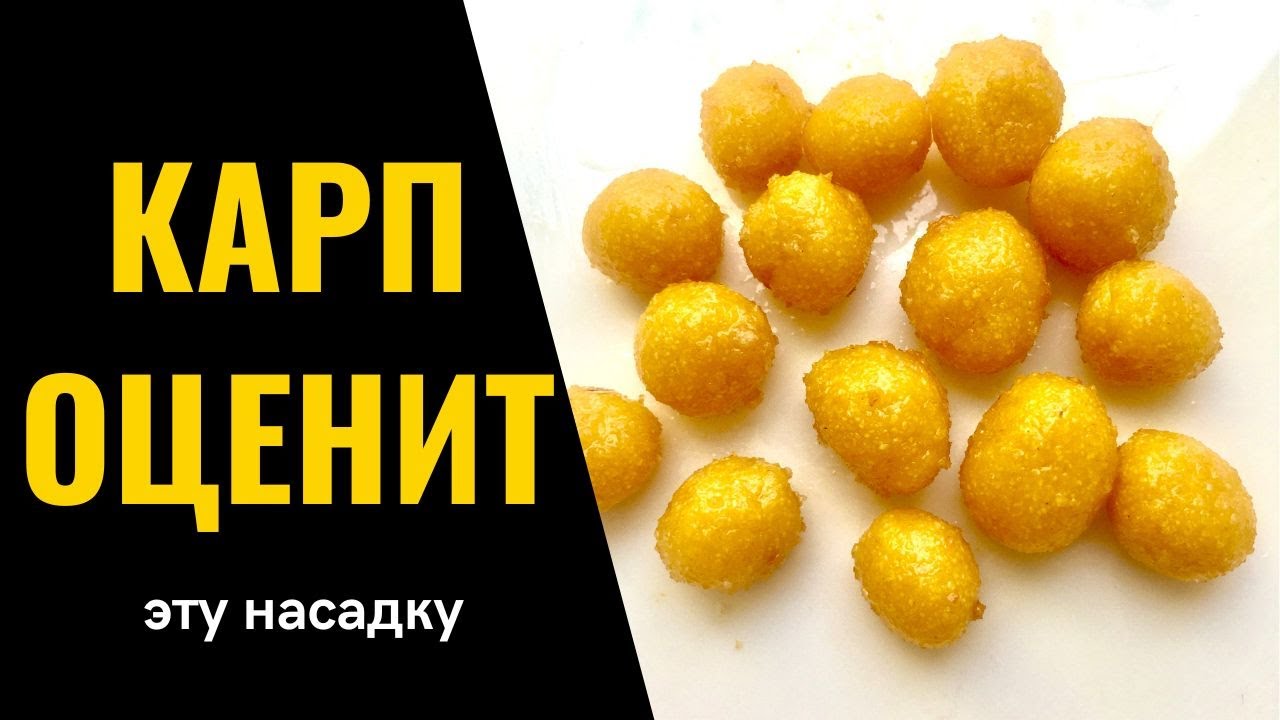 Насадка для рыбалки на КАРПА, КАРАСЯ, ЛЕЩА. Не слетает, долго хранится ...