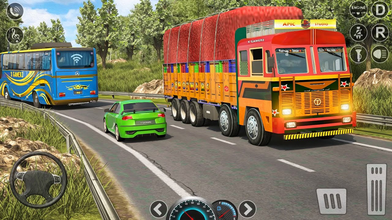 Cargo Transporter Truck Trailer Driving - Real Truck OffRoad Simulator ...