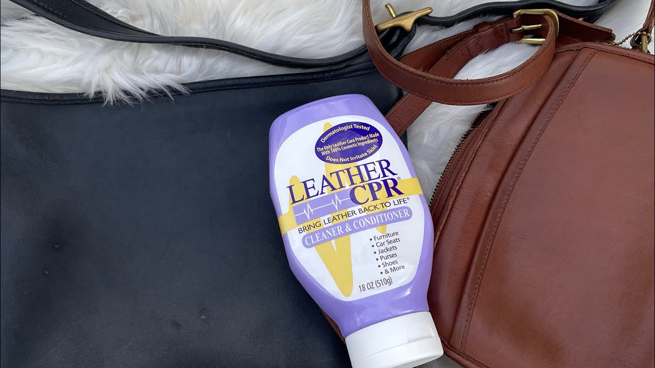 Coach Vintage Bag Restoration with Leather CPR - YouTube