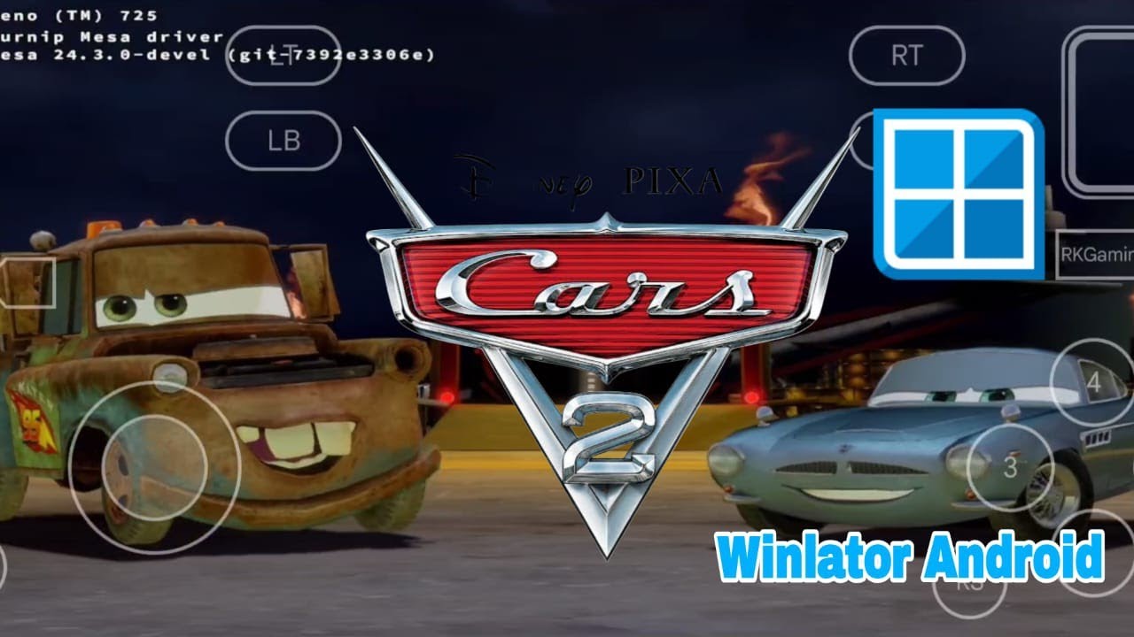 Cars 2: The Video Game (Disney Pixar) Game Test Wine 9.20 Poco F5 ...