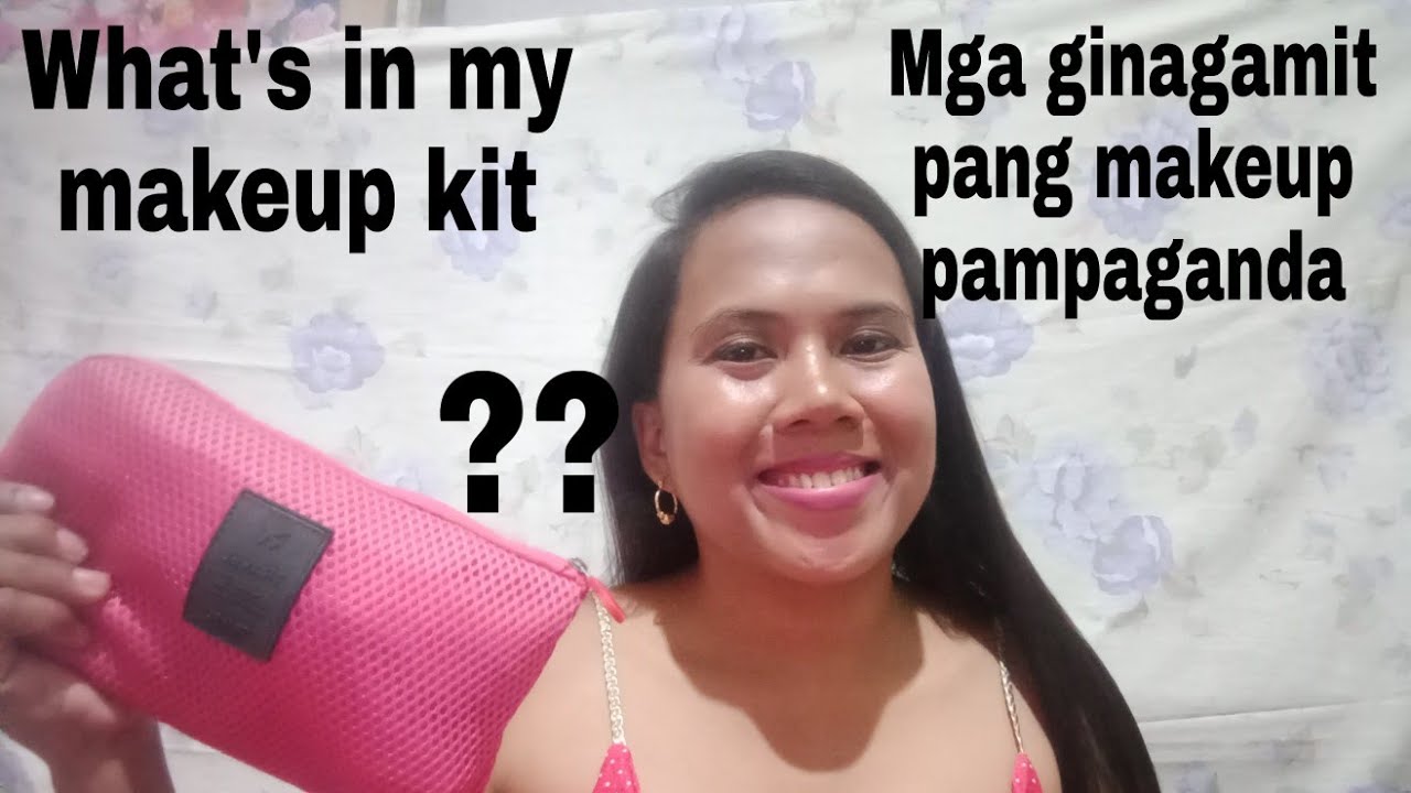 What's in my makeup kit/mga gamit pampaganda it - YouTube