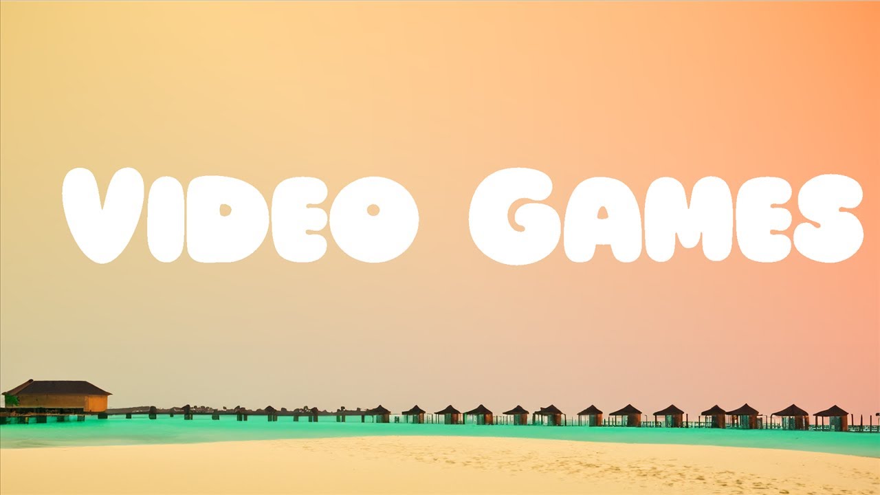 Lana Del Rey - Video Games Lyrics - YouTube