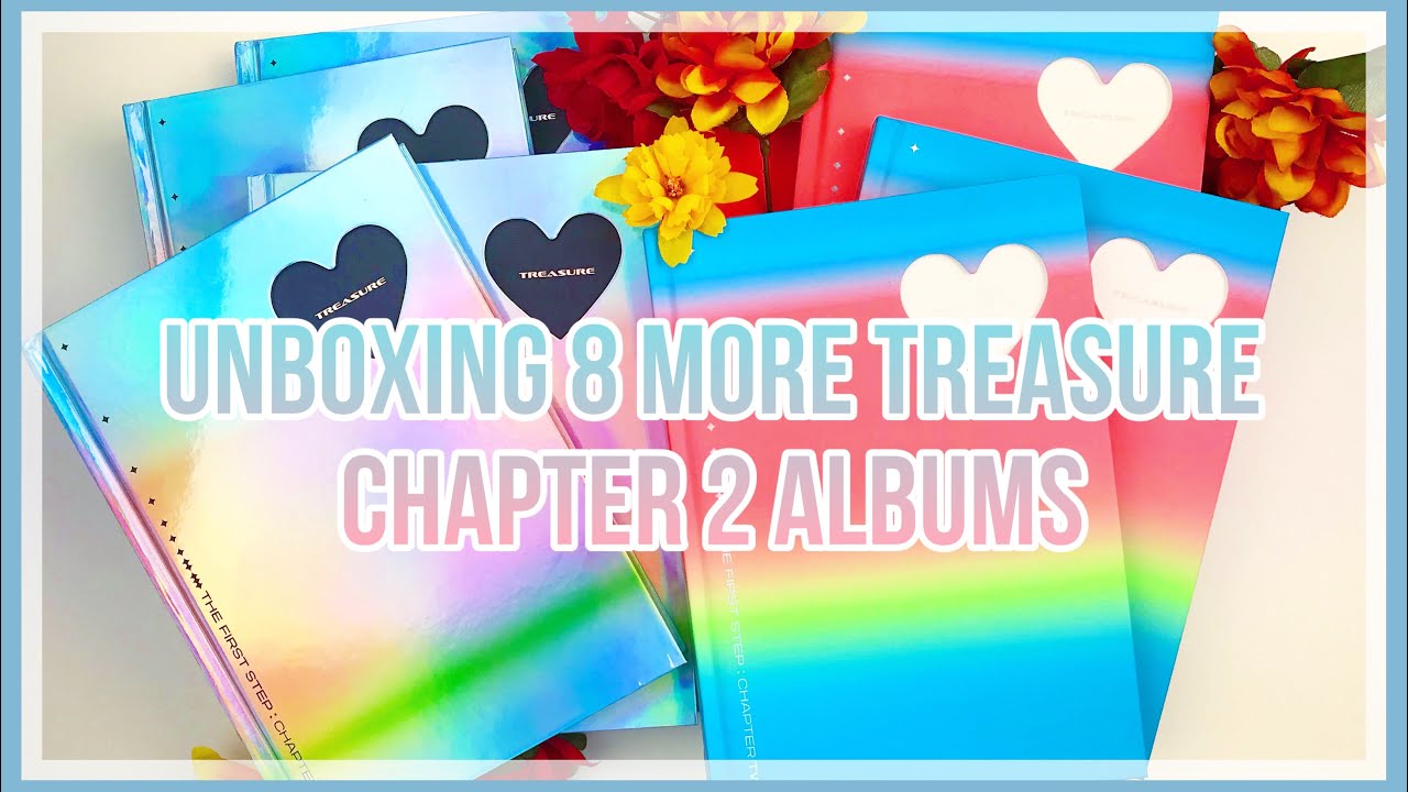 8 MORE COPIES of Treasure's 2nd Single Album, The First Step: Chapter 2 ...