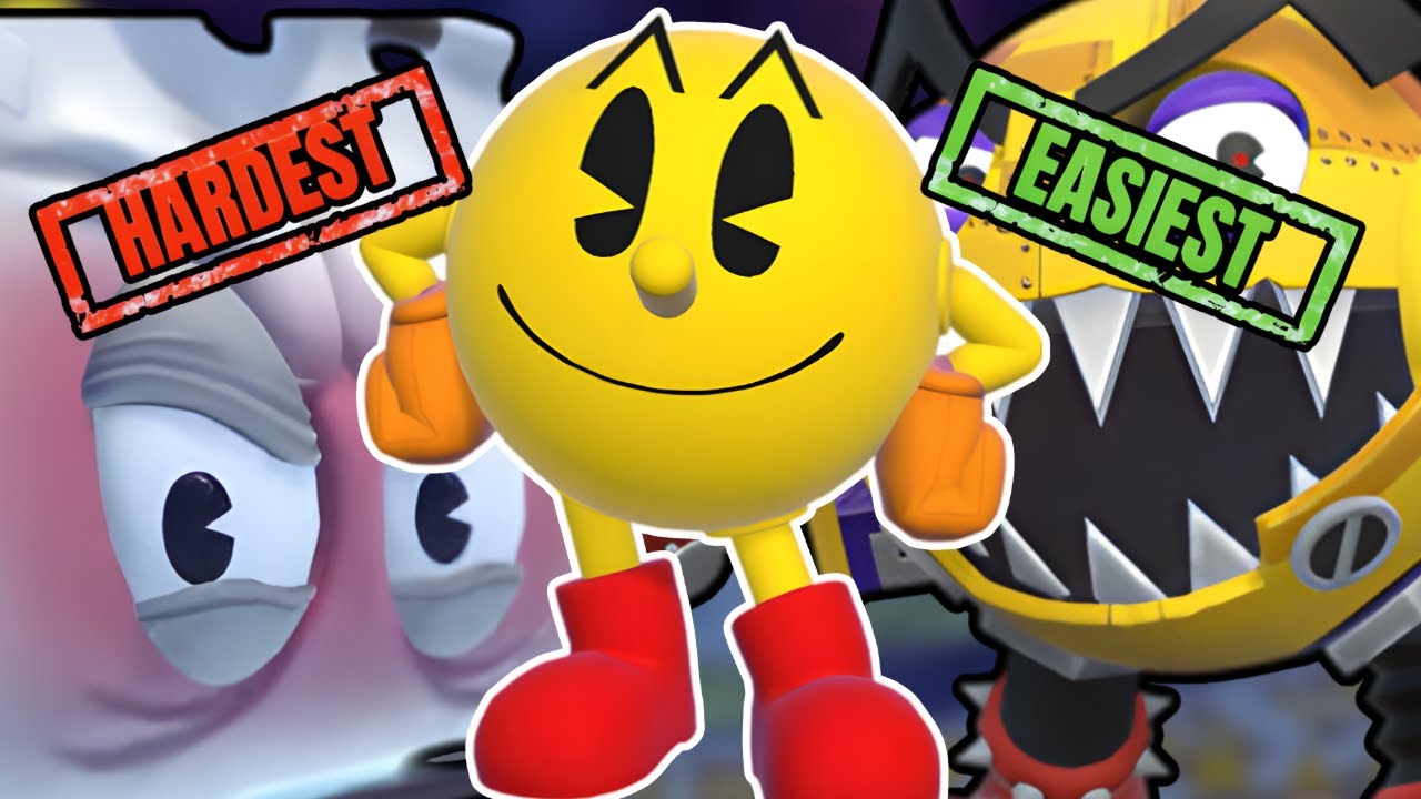 ALL Pacman World Repac Bosses RANKED Easiest to Hardest - YouTube