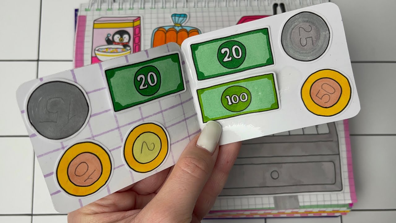 [🌸paper diy🌸] Introduce MY PAPER DIY BOOK 💸 종이놀이 asmr №2 - YouTube