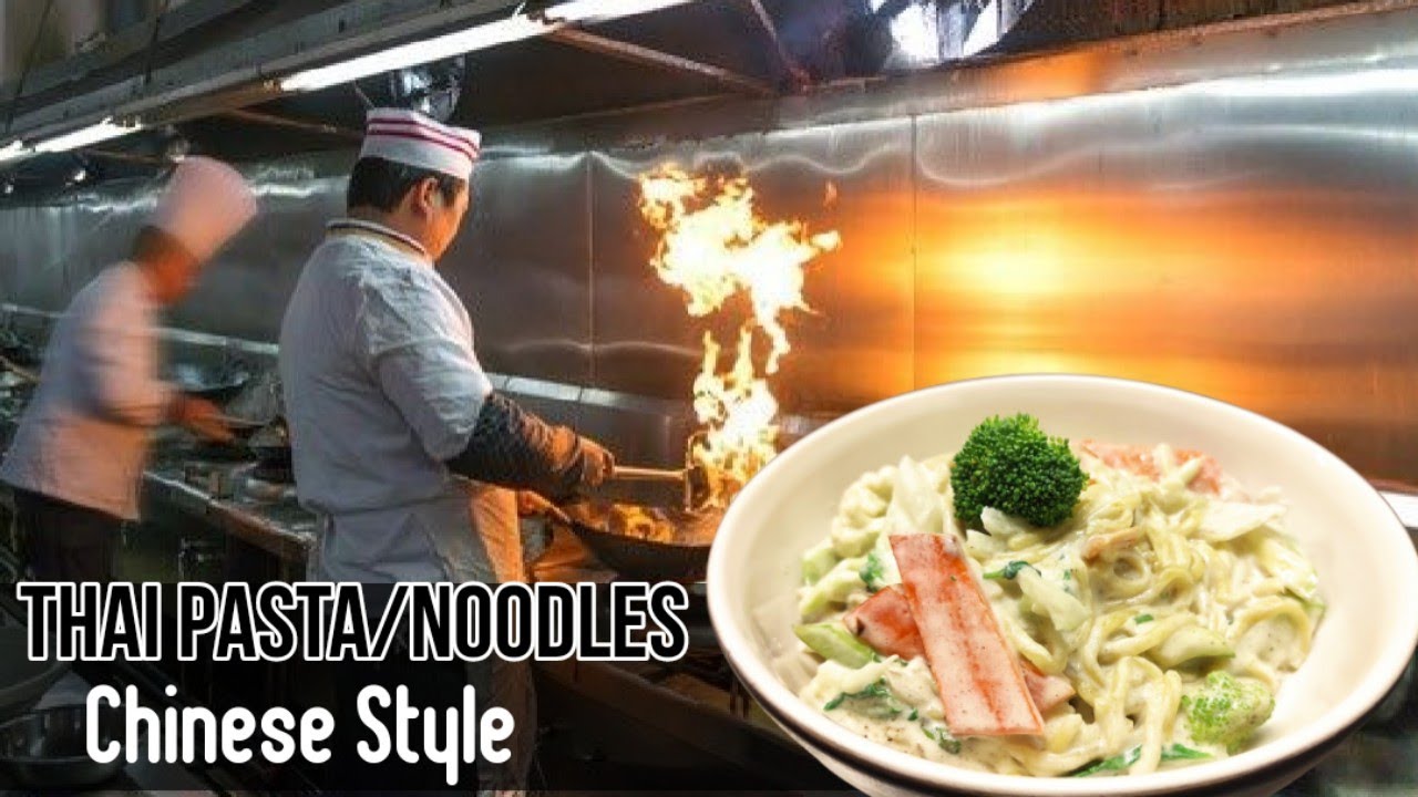 Thai Paste | Thai noodle | One Order Thai creamy pasta | noodles ...