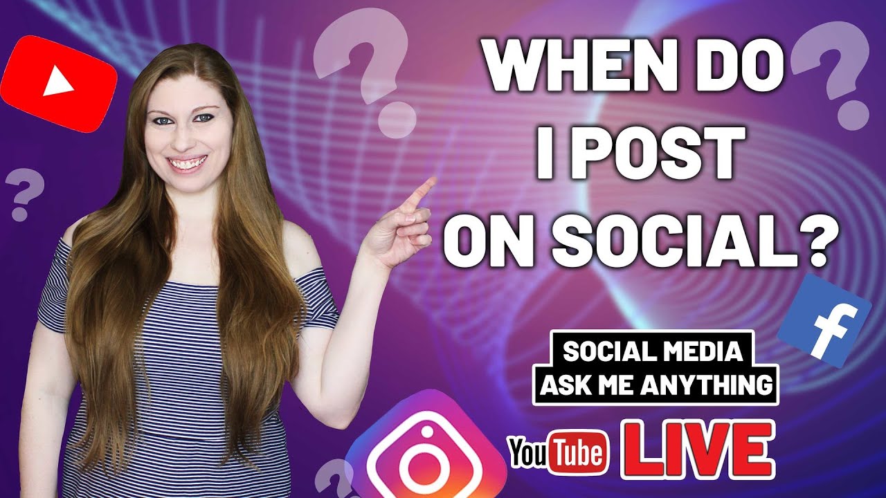 Should I Post At The Same Time Every Day? (Ask Me Anything) - YouTube