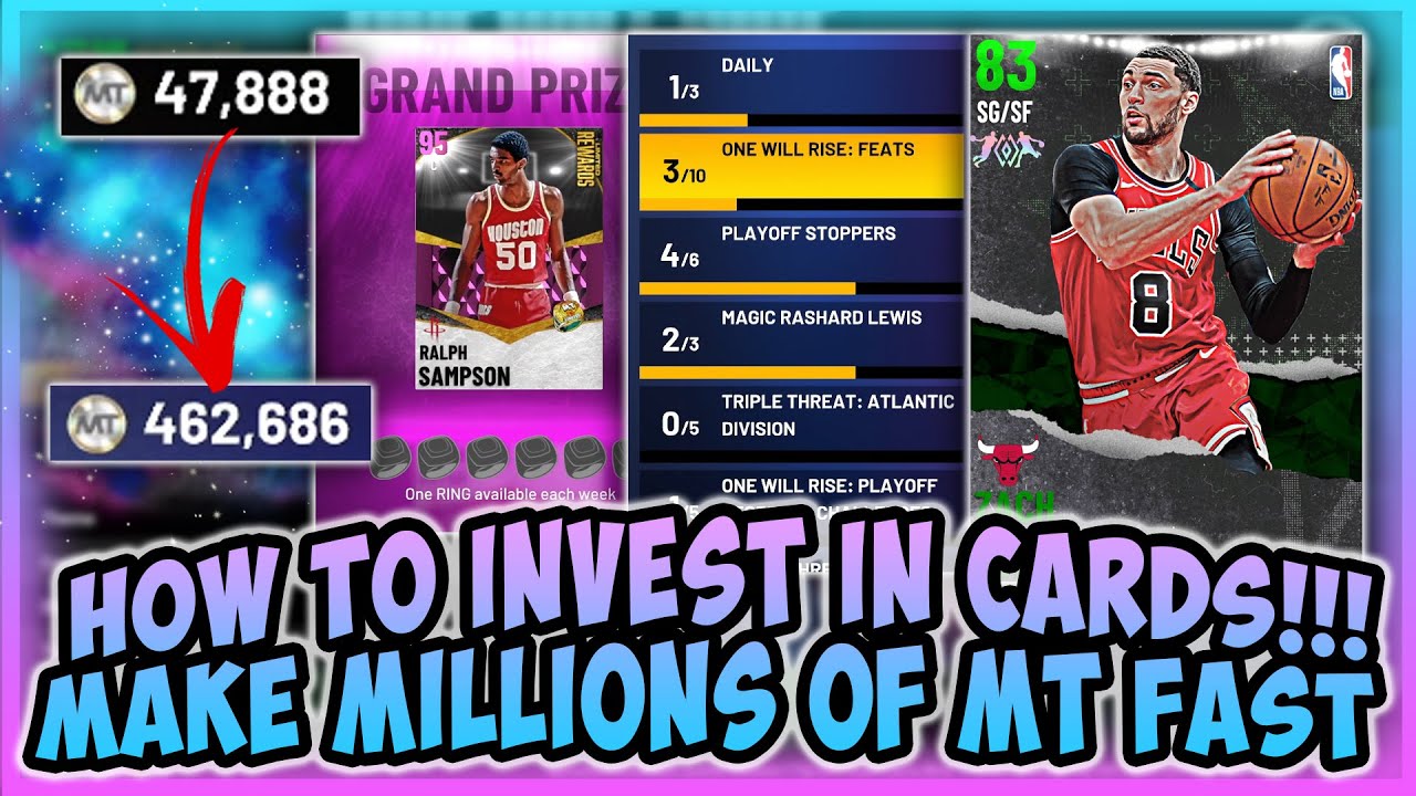 NBA2K21 - HOW TO INVEST INTO CARDS AND MAKE MILLIONS OF MT QUICKLY ...