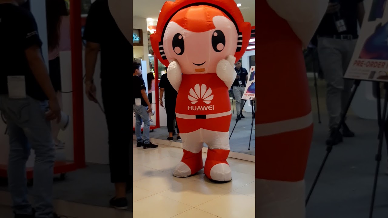 Huawei mascot - YouTube