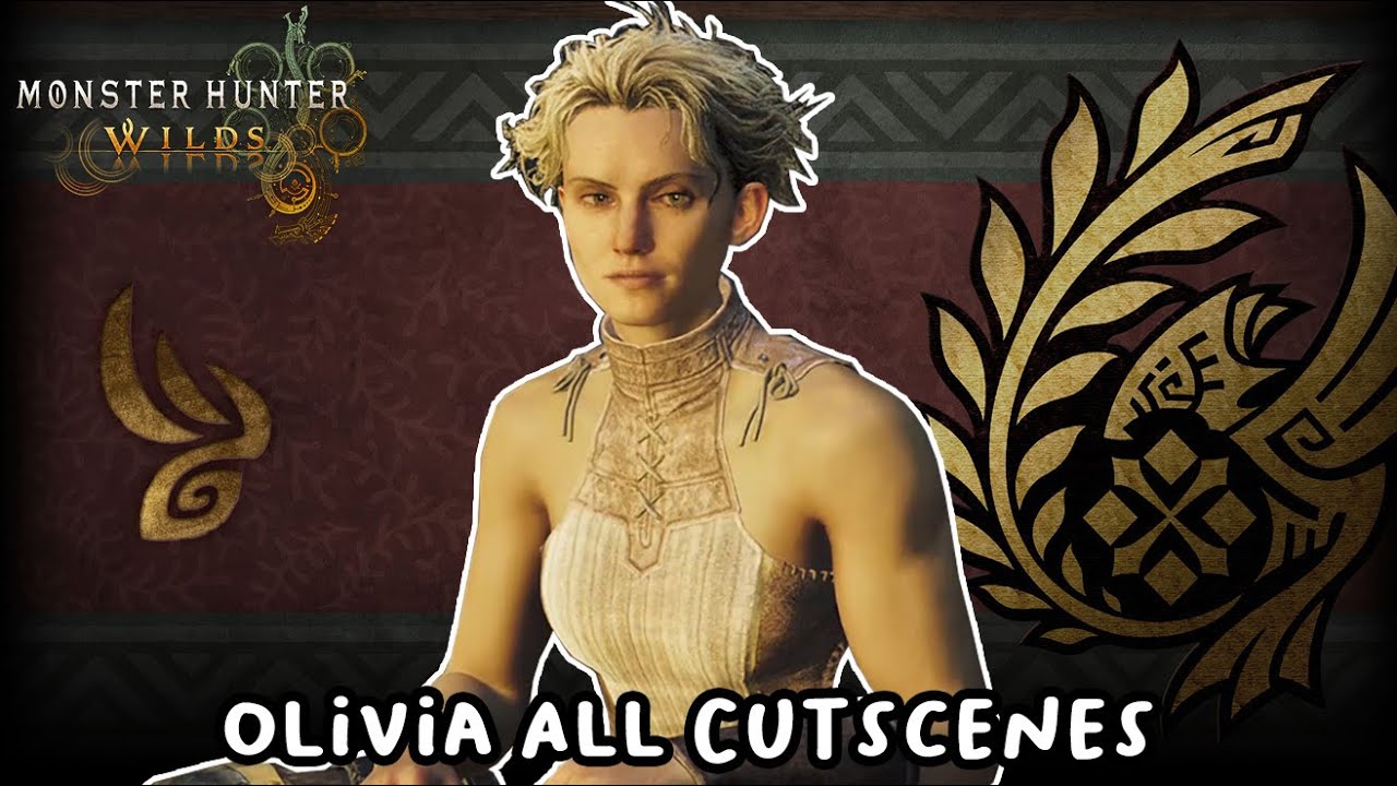 Olivia All Cutscenes [Monster Hunter Wilds] - YouTube