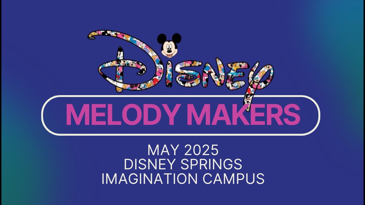 Melody Makers perform at Disney World 2025 - YouTube