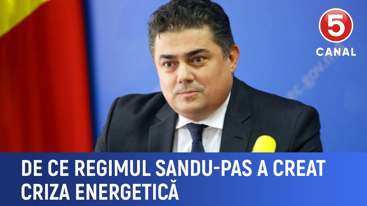 De ce regimul Sandu-PAS a creat criza energetică - YouTube