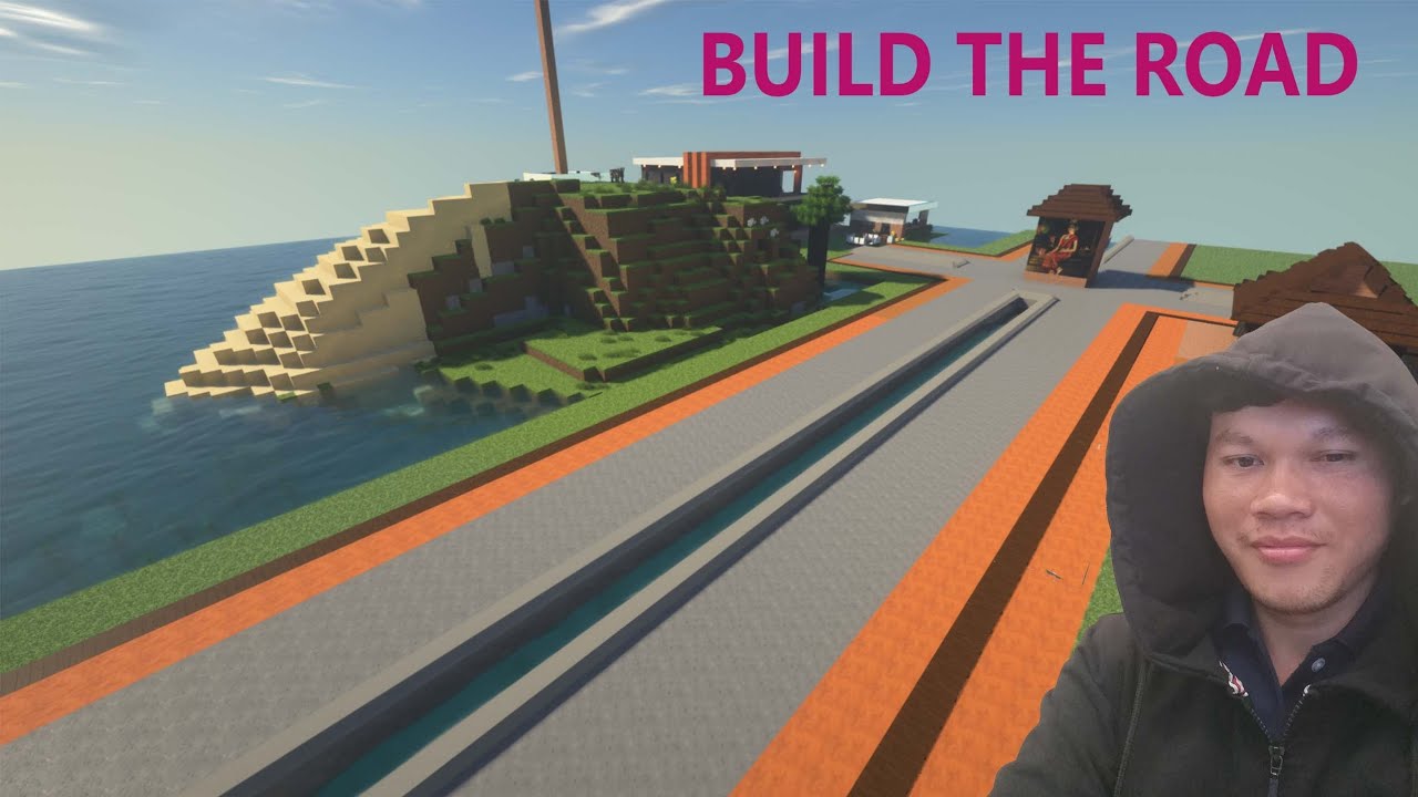 Minecraft How to build the Road #minecraft - YouTube
