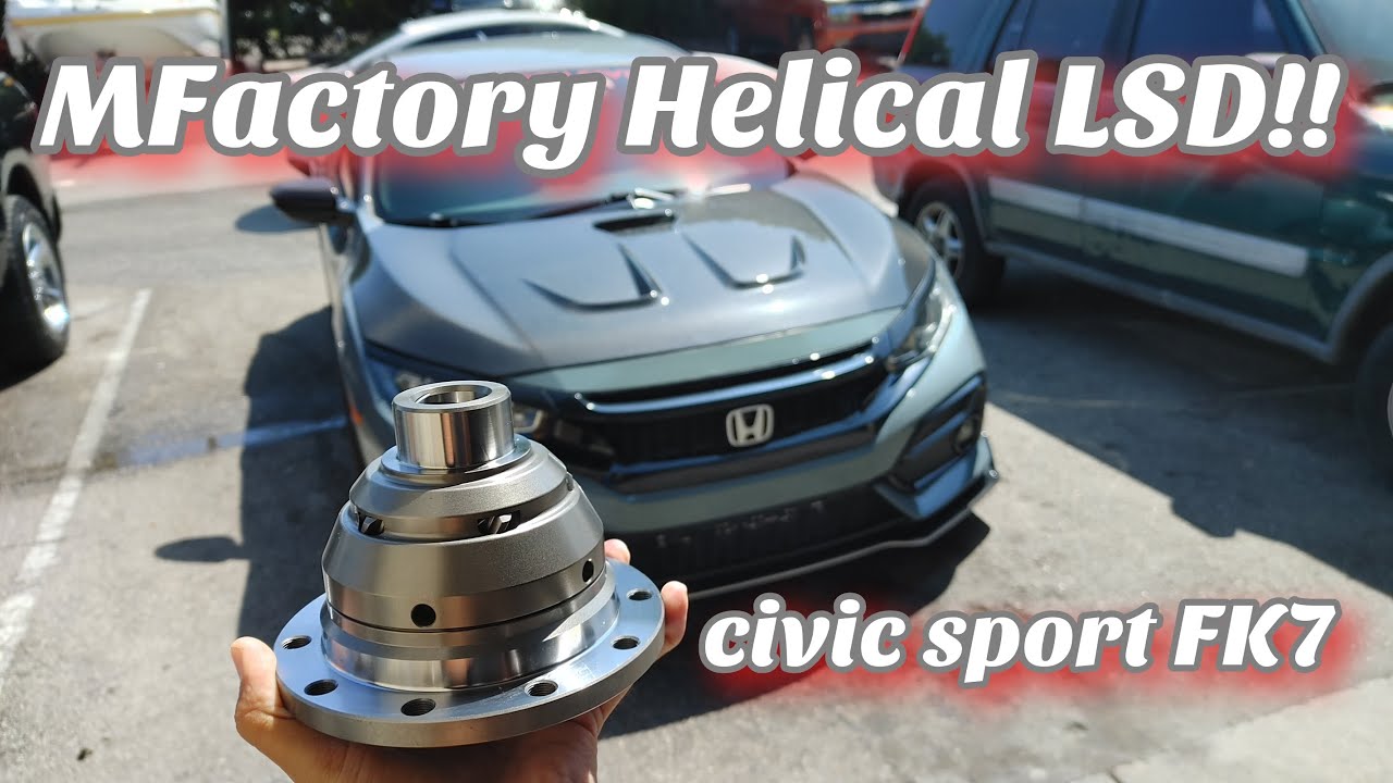 MFactory LSD and Final drive gears for my civic sport hatchback FK7 ...