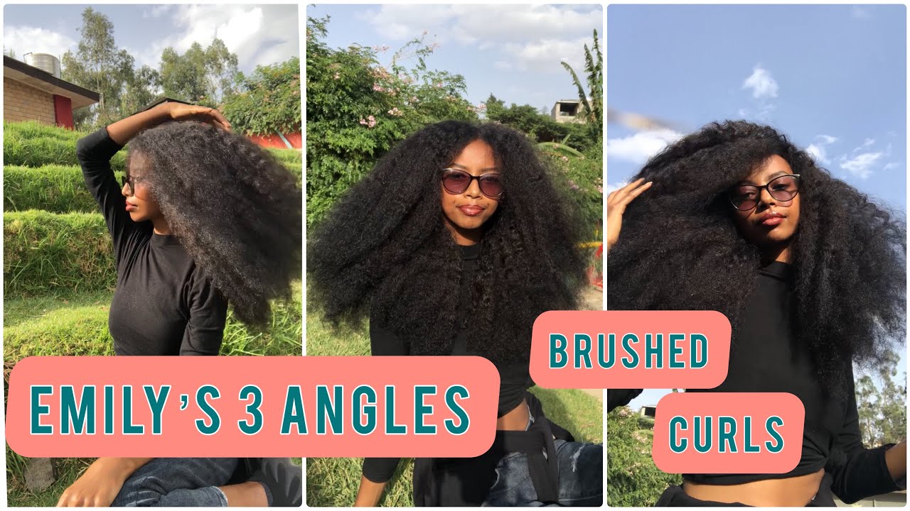 Emily’s 3 Angles of Brushed Curl - YouTube