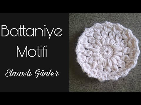 Kalan İplerleri Değerlendir / Battaniyelik Motif Yapımı / Tek Tığ İle Motif / #battaniyelikmotif