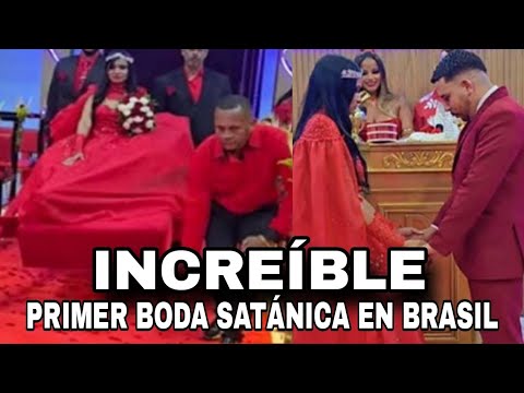 🚨 ¡Señal de los Últimos Tiempos! Iglesia luciferina celebra boda en Brasil 😱 ¡Cristo viene pronto!