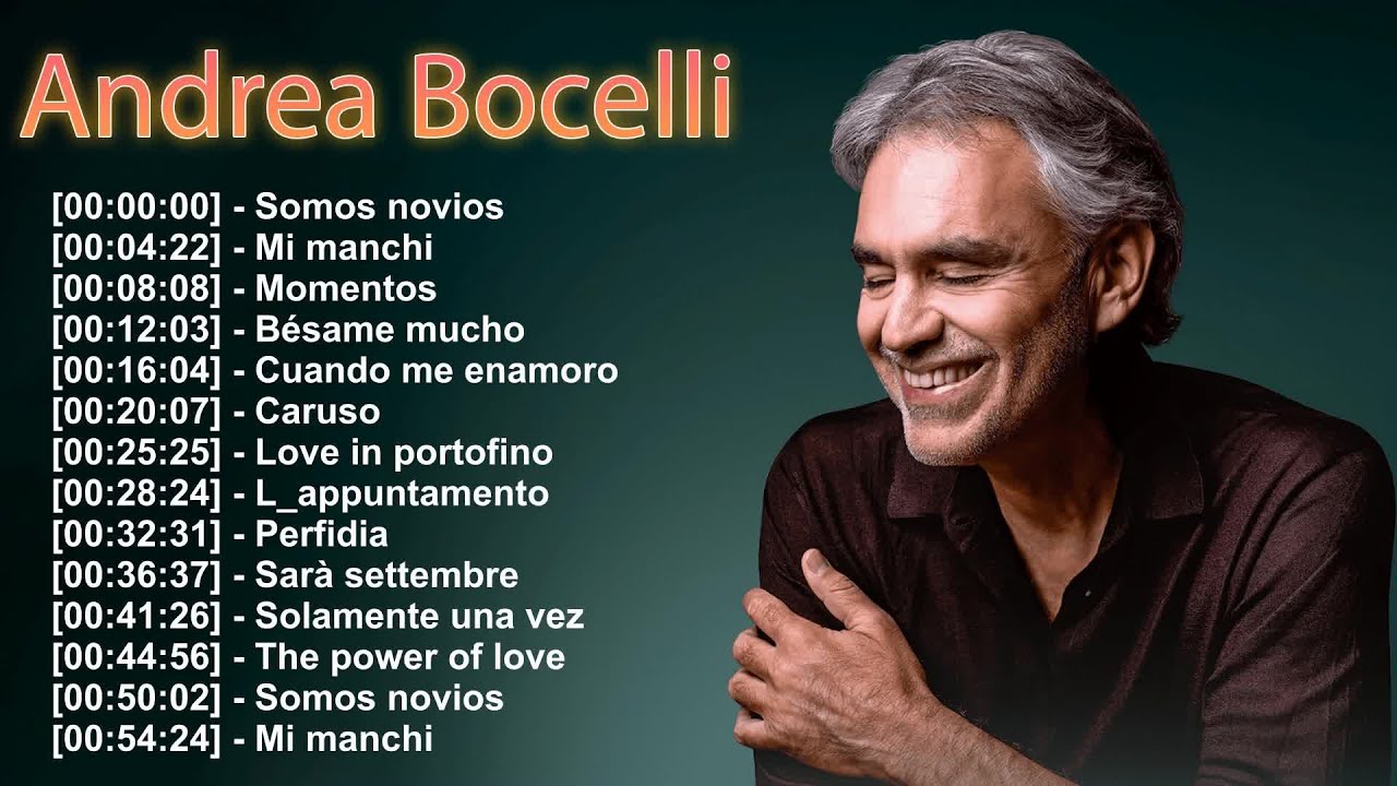 Andrea Bocelli 🎶🔥 A master of blending classical traditions with modern music styles - YouTube