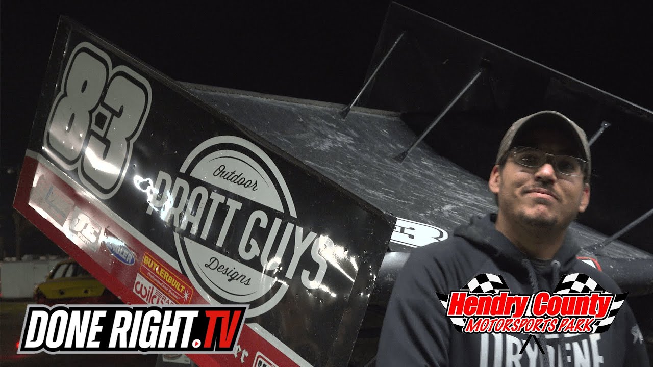 Josh Moore Interviewing Mark Ruel Jr. | USCS Thunder Tour @ Hendry ...
